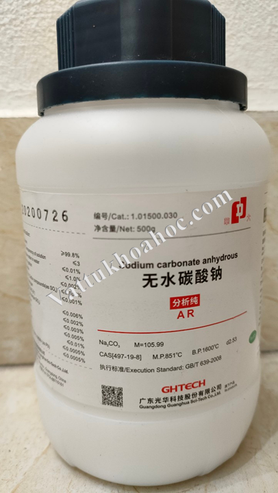 Sodium carbonate anhydrous - Na2CO3 - Natri cacbonat